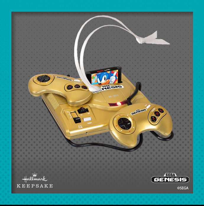 SDCC 2024 Hallmark Keepsake - SEGA Genesis Gold Console – Product Sage ...